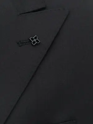 Tagliatore Double-breasted Suit - Black