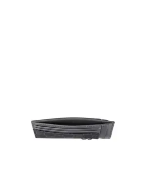 Gucci Grey Trim Gg Card Case