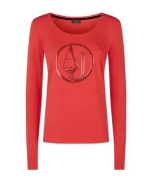 Emporio Armani Round Neck Logo T-shirt