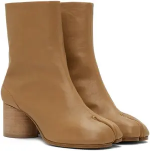 MAISON MARGIELA Tabi Ankle Boots - Brown