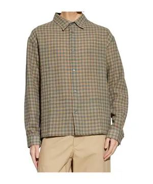 FRAME Checked Buttoned-up Shirt
