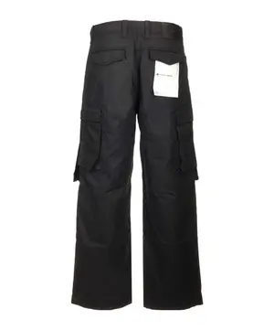 PURPLE BRAND Waxed Cotton Cargo Pants