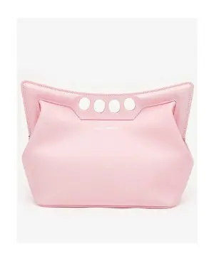 Alexander McQueen Peak Curved Small Shoulder Bag