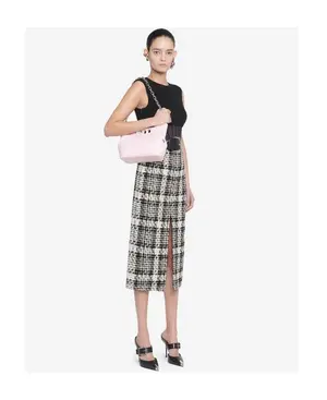 Alexander McQueen Peak Curved Small Shoulder Bag
