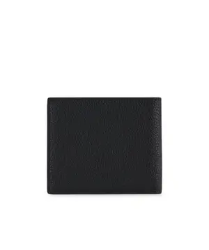 Giorgio Armani Grained-textured Leather Wallet