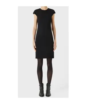 Giorgio Armani Round Neck Zip Up Dress