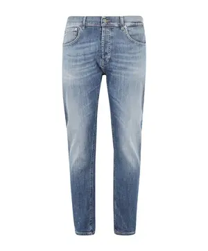DONDUP Belt Ring Denim Trousers - Blue