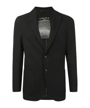 CIRCOLO 1901 Long-sleeved Suit Coat - Black