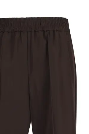 Dolce & Gabbana High-waisted Tailored Trousers - Brown