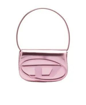 DIESEL® 1 Dr Cracked Shoulder Bag - Pink