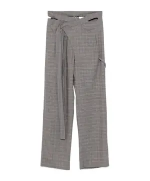 Ottolinger Checked Trousers - Gry