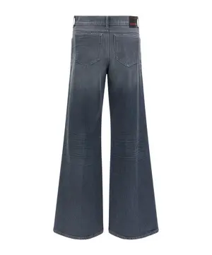 DIESEL® 1978 D-akemi Flared Jeans - Black