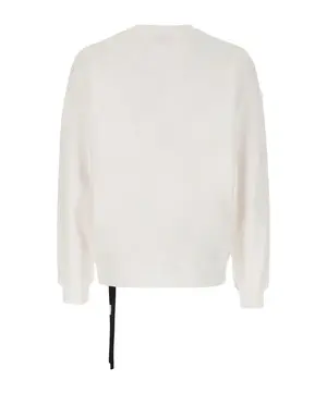 ANN DEMEULEMEESTER Crewneck Sweatshirt With Motif Print