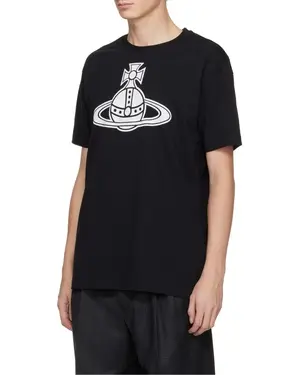 VIVIENNE WESTWOOD Orb Printed Crewneck T-shirt