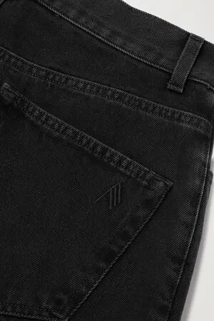 Attico Belt Ring Denim Trousers
