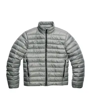 Canada Goose Stratus Puffer Jacket With Logo Patch - Grey
