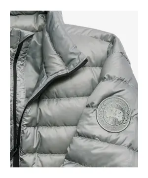 Canada Goose Stratus Puffer Jacket With Logo Patch - Grey