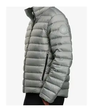 Canada Goose Stratus Puffer Jacket With Logo Patch - Grey