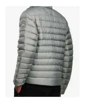 Canada Goose Stratus Puffer Jacket With Logo Patch - Grey