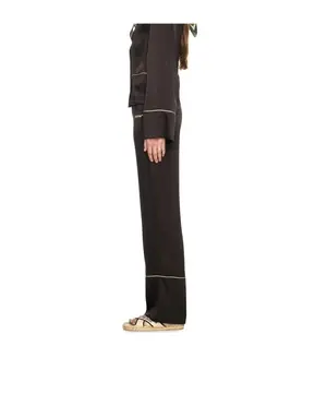 Off-White Logo Embroidered Drawstring Pants