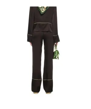 Off-White Logo Embroidered Drawstring Pants