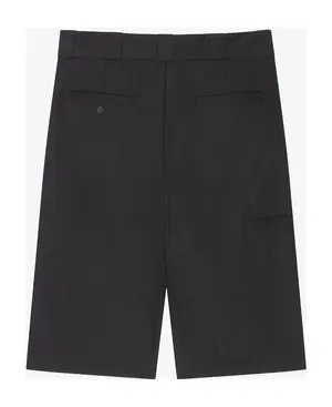 Givenchy Logo Patch Chino Shorts