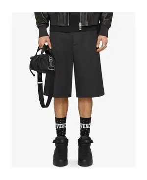 Givenchy Logo Patch Chino Shorts