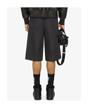Givenchy Logo Patch Chino Shorts