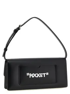Off-White Jitney 1.0 Logo Plaque Shoulder Bag