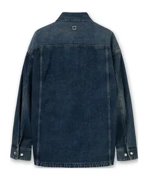 WOOYOUNGMI Logo-plaque Denim Shirt