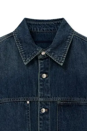 WOOYOUNGMI Logo-plaque Denim Shirt