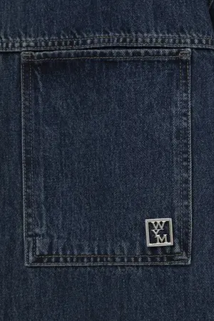 WOOYOUNGMI Logo-plaque Denim Shirt