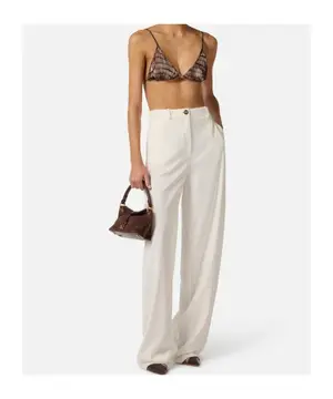 Elisabetta Franchi Lightweight Crêpe Trousers