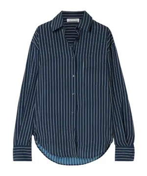 THE FRANKIE SHOP Striped Long Sleeve Shirt
