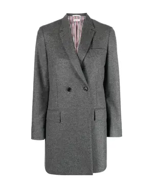 Thom Browne Double-breasted Tailored Coat