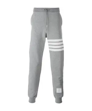 Thom Browne 4-bar Stripe Sweatpants - Gray