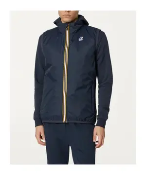 K-WAY Le Vrai 3.0 Rouland Warm Zipped Gilet - Blue Depth