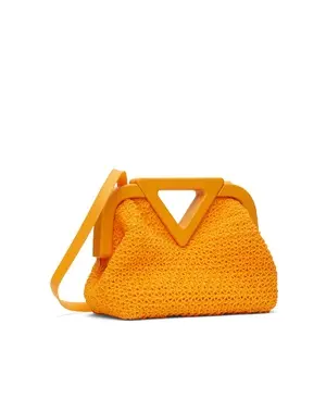 Bottega Veneta Point Woven Crossbody Bag