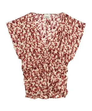Isabel Marant Étoile Lona V-neck Ruffled Hem Top