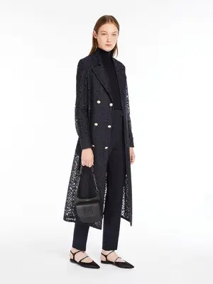 Max Mara Tailored Straight Leg Pants With Waist Loops