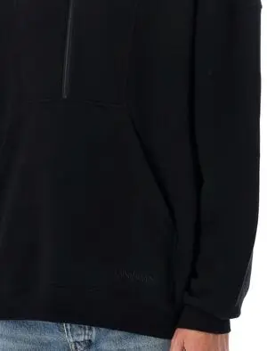 Saint Laurent Half-zipped Long-sleeved Hoodie