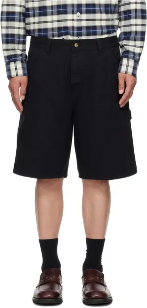 Carhartt Work In Progress Double Knee Relaxed Fit Short - Black