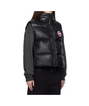 Canada Goose Cypress Logo-patch Zipped Puffer Gilet