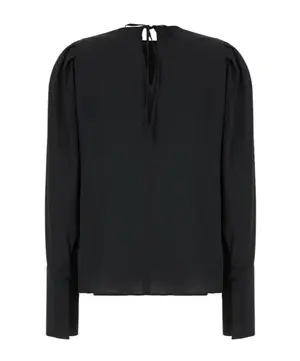 Erika Cavallini Silk Blouse - Black