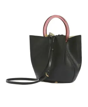 Marni Pannier Bucket Bag In Calfskin Leather