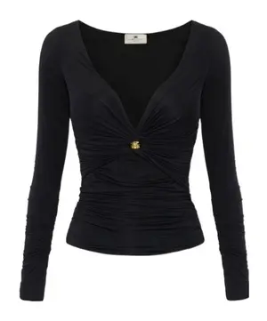 Elisabetta Franchi Long Sleeve Tops