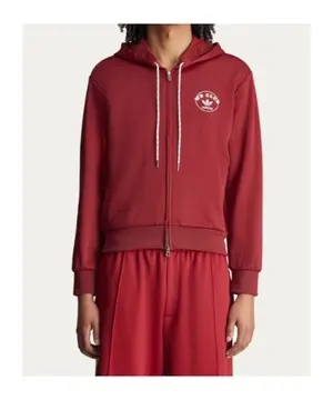 Adidas Wales Bonner Zip-up Hoodie - Red