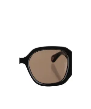 Chloé Geometric Frame Sunglasses - Brown