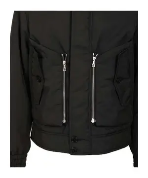 Dries Van Noten Venice Cropped Bomber Jacket