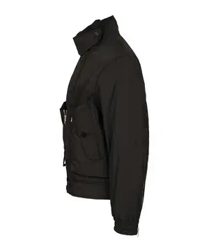 Dries Van Noten Zip Detailed Cropped Bomber Jacket